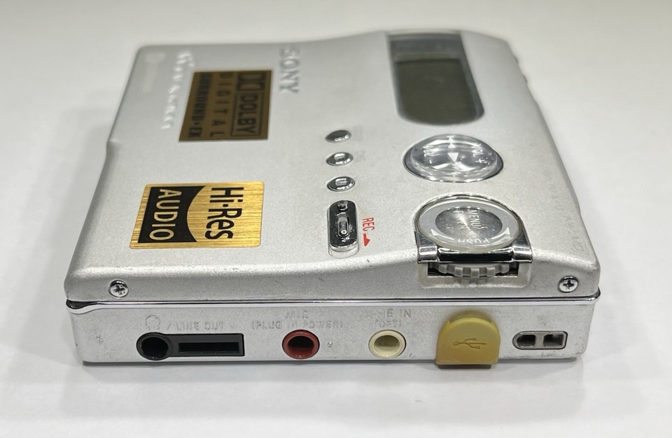 Sony MZ-N910 Net MD MiniDisc Walkman Player Recorder Silver | Tested ...