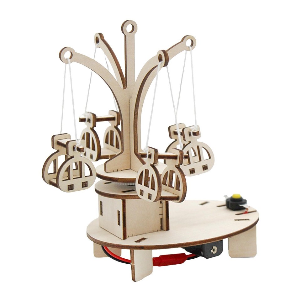 Wooden Revolving Chair Physics Experiment Science Cognition Learning ...