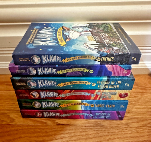 Klawde: Evil Alien Warlord Cat 1-6 Lot Johnny Marciano Emily Chenoweth ...