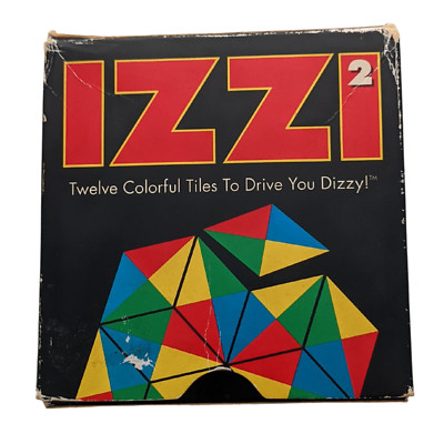 Vintage 1993 IZZY 2 Puzzle Game・Complete w/ Booklet & 12 pcs・Retro ...