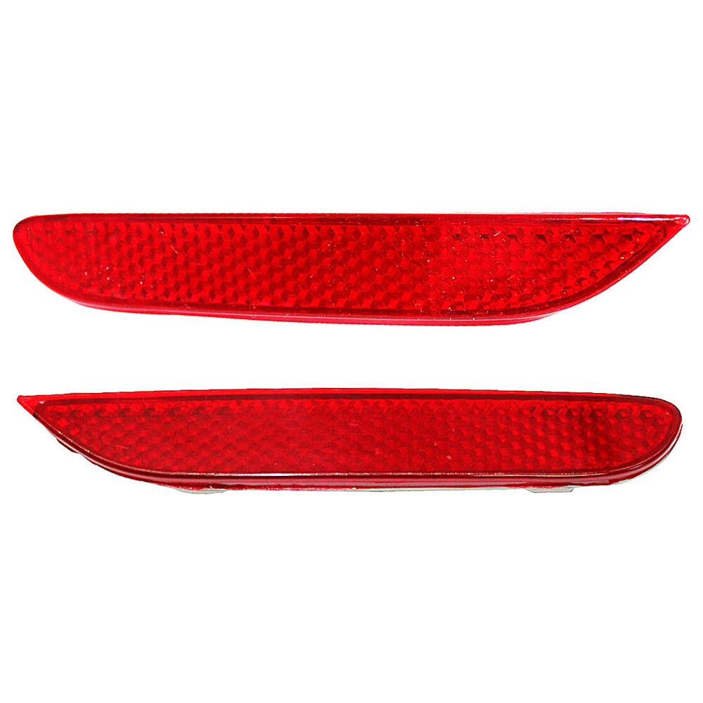 2pcs Bumper Reflectors Left+Right Rear Fits 2011-17 Nissan Leaf ...