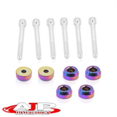 NeoChrome Rear JDM LCA Lower Control Arm Washer Kit For Civic/Integra ...