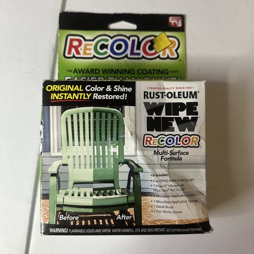Rust-Oleum, Clear RRCAL Wipe New Multi-Surface Formula ReCOLOR Kit, 2 ...