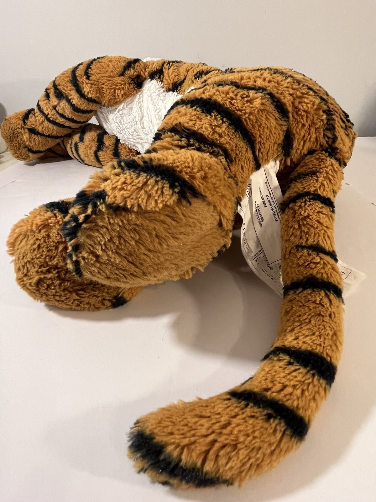 Ikea Djungelskog Tiger 27 Inch Plush Stuffed Animal Sewn Eyes | eBay