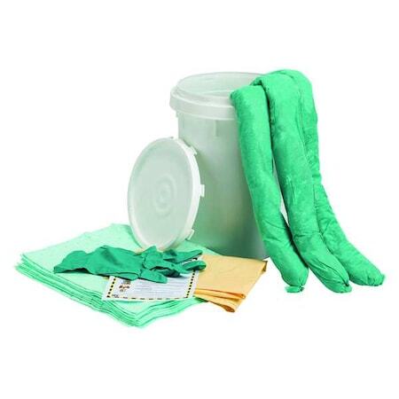 Condor 436M96 Spill Kit, 9 Gal Volume Absorbed Per Kit, 6 1/2 Gal ...