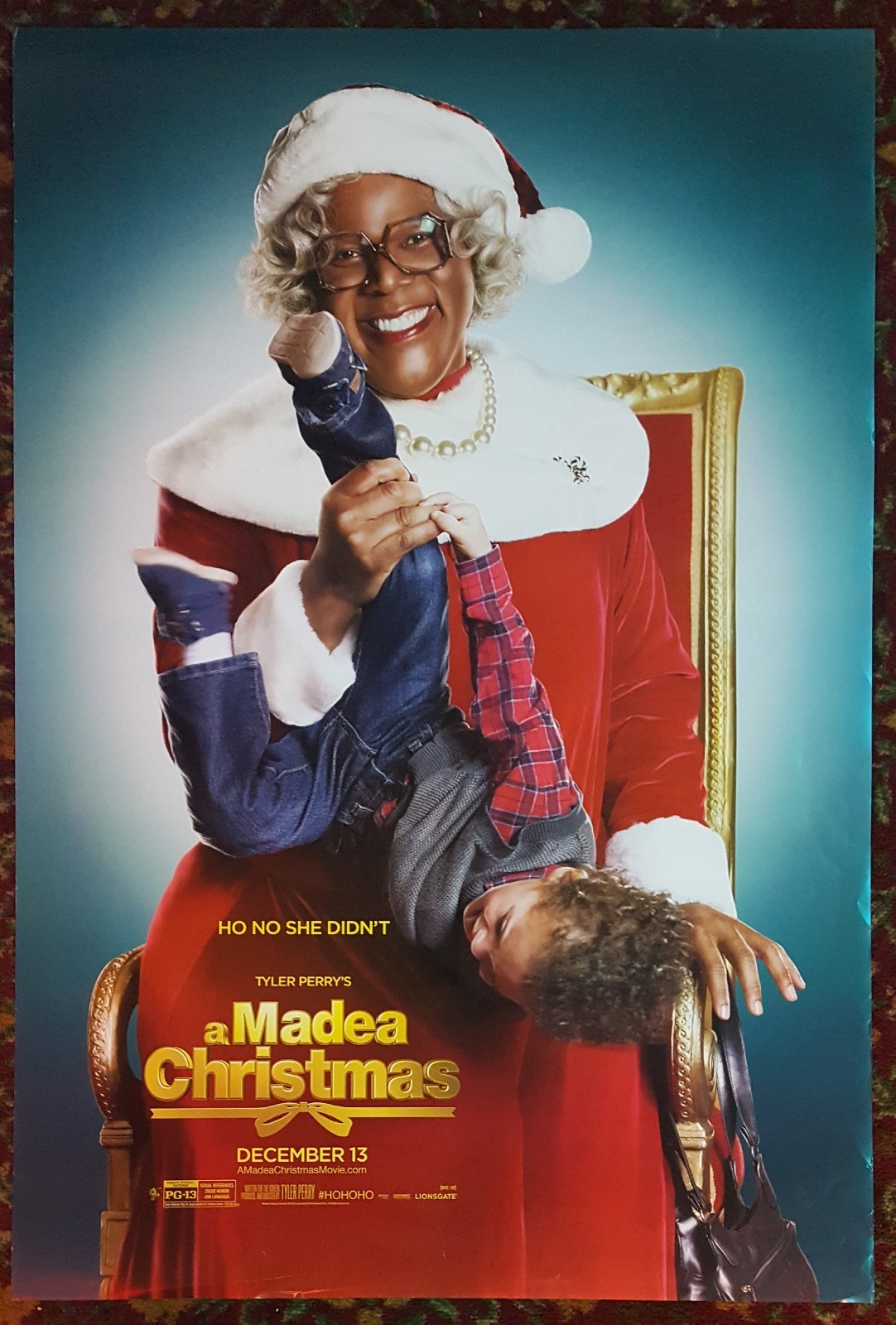 A MADEA CHRISTMAS Movie Poster 27x40 DS Authentic Teaser Version | eBay