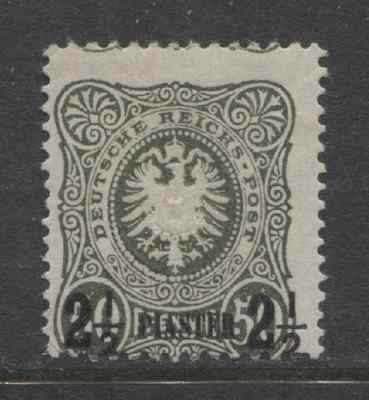 Germany 1884 offices in TURKEY 2½ Piaster early issue mint*, $ 411.00 ...