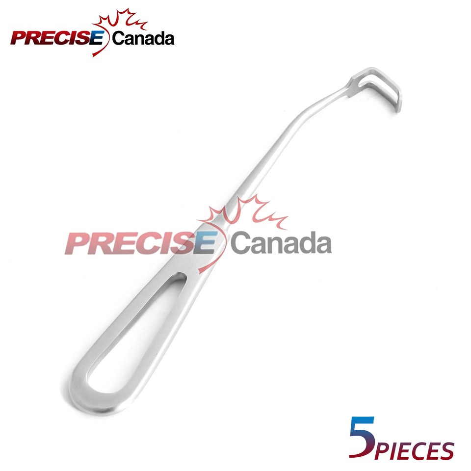 SET OF 5 CUSHING DECOMPRESSION RETRACTOR 8.5" (21.6 CM) SURGICAL ...