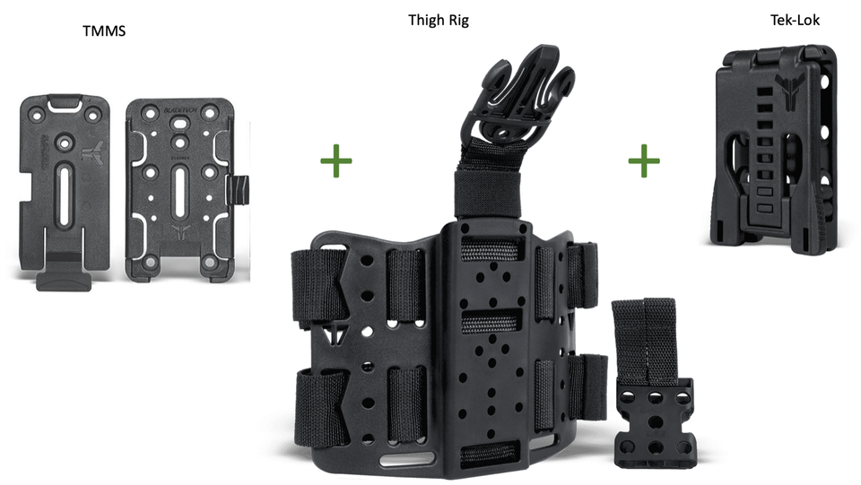 Blade Tech Leg Drop Rig & Receiver and Tek-Lok | eBay
