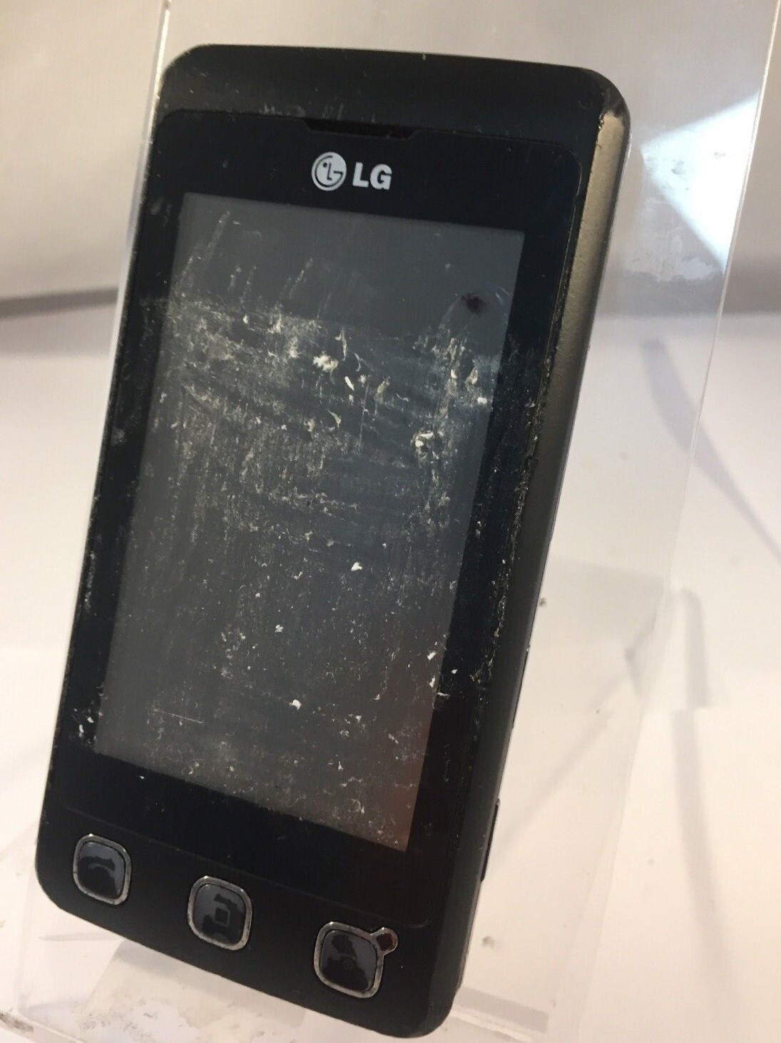 LG Cookie KP500 Black Unlocked Network Smartphone Incomplete 3.0 ...