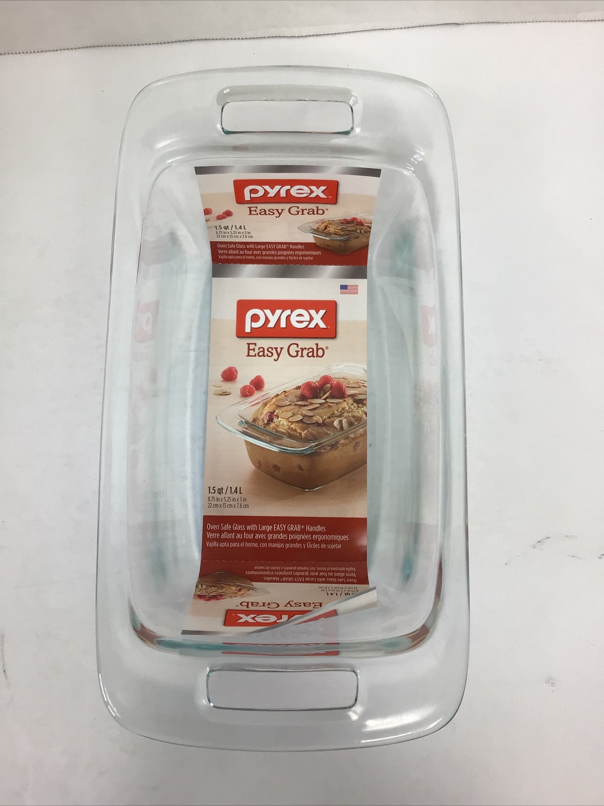BRAND NEW Pyrex Easy Grab 1.5 Quart Loaf Pan New | eBay