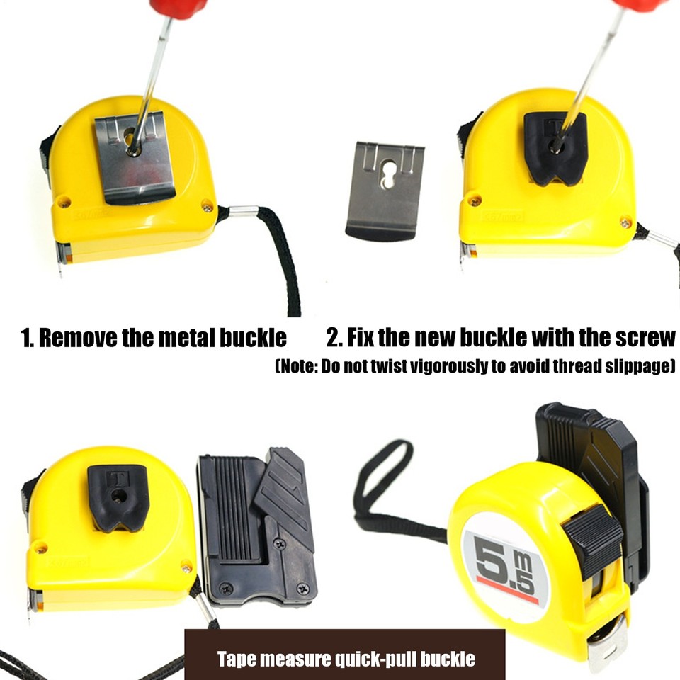 Quick Draw Tape Measure Holster Tool Holder Quick Access Tape Measure ...
