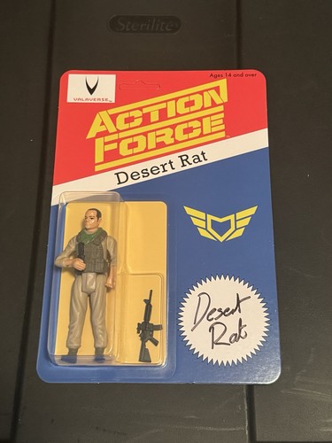 Action Force Vintage Desert Rat | eBay