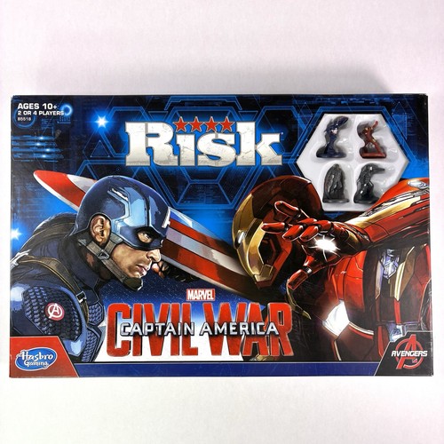 Risk Marvel Avengers Civil War Strategy Board Game Hasbro Marvel ...