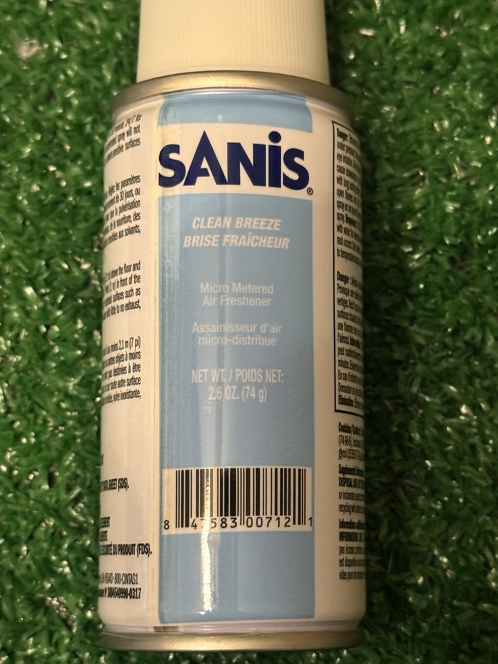 Cintas Sanis Mist Air Freshener Spray. Clean Breeze Scent (Pack Of 12 ...