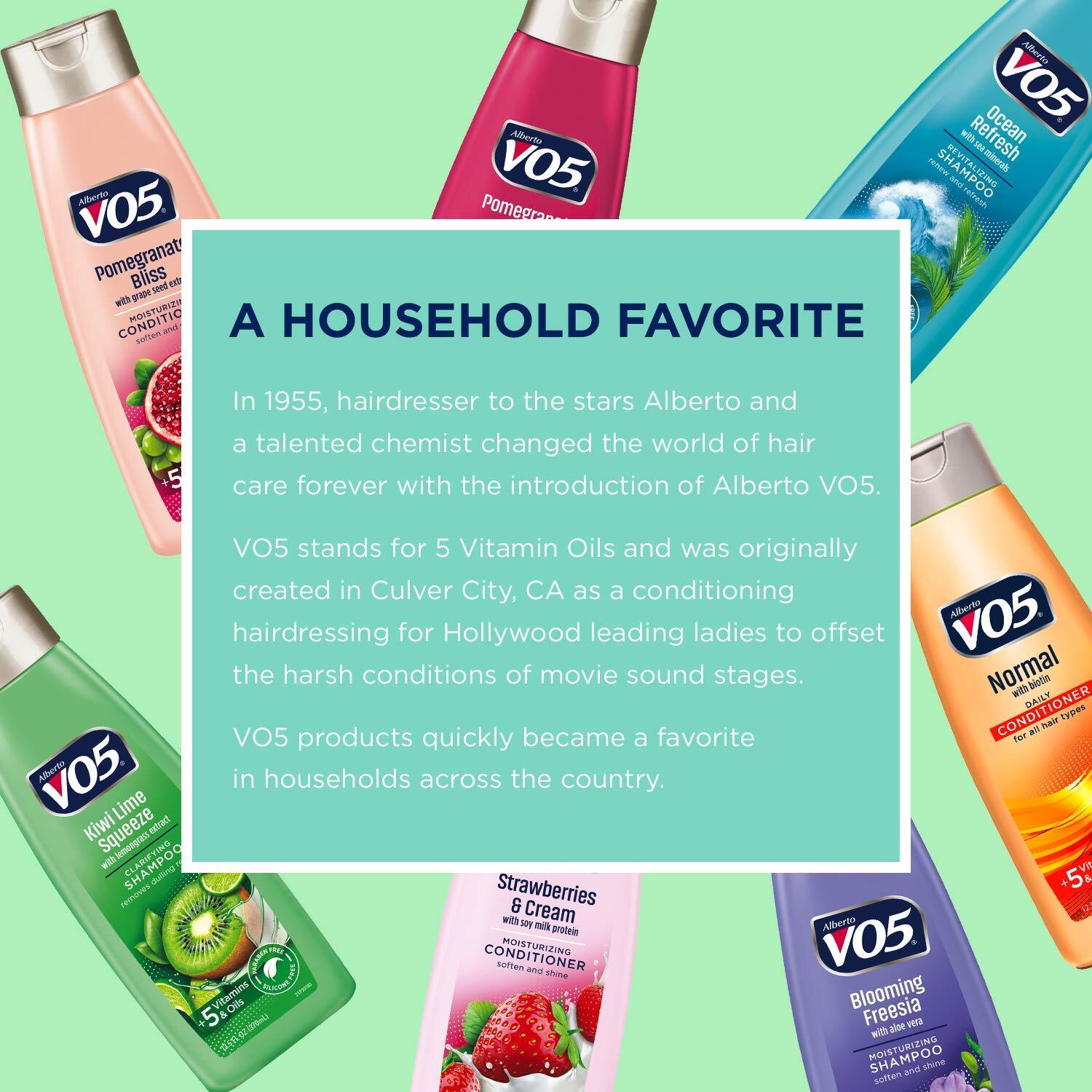 Alberto VO5 Sun Kissed Raspberry Chamomile Flower Conditioner 12.5oz ...