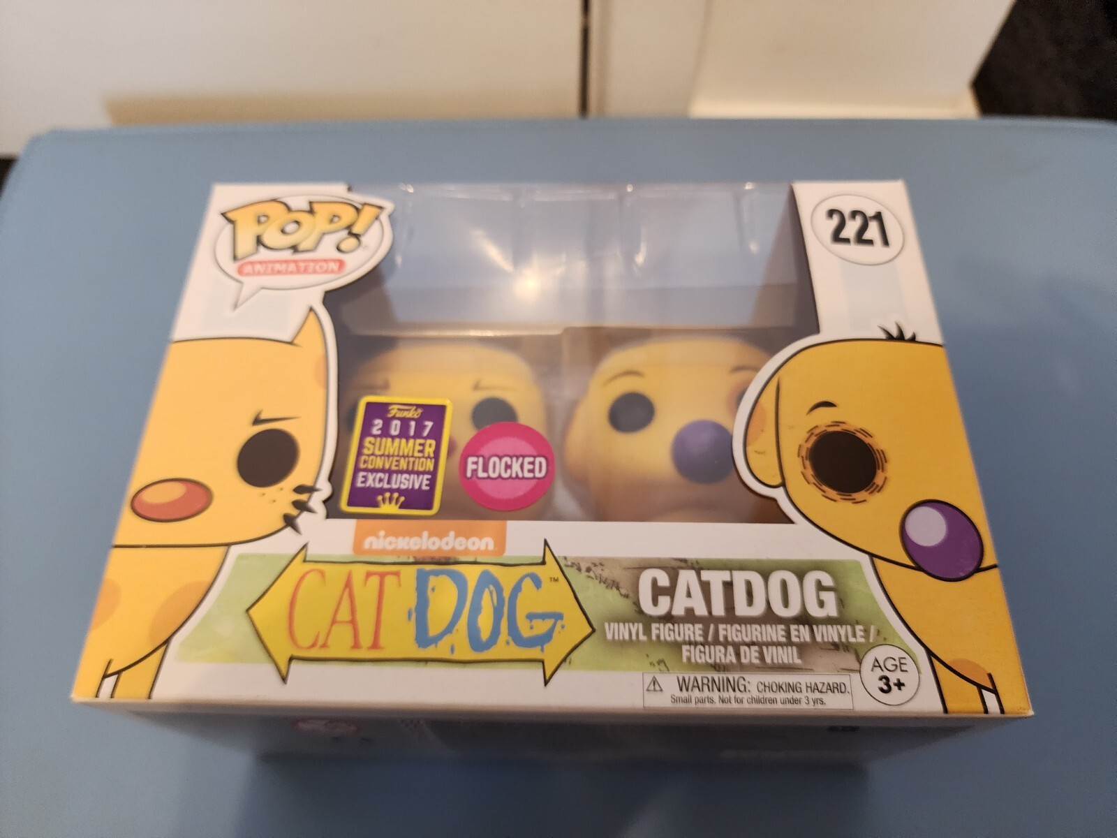 Pop! Vinyl Animation Catdog Flocked 2017 Summer Convention #221 | eBay ...