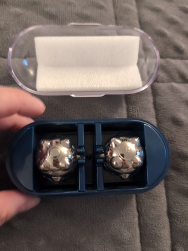 Nikken MAGBOY Magnetic Stress Relief Massage Balls Muscle Therapy Made ...