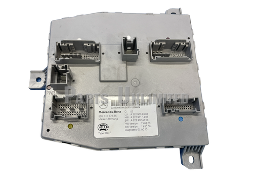 14-17 Benz S550 S63 W222 OEM front SAM control module unit ECU computer ...
