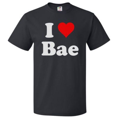 I Love Bae T shirt I Heart Bae Tee | eBay
