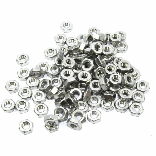 100pcs M3 Nut CNC Mounting Machine Coupling Fine Pitch Flux Workshop | eBay