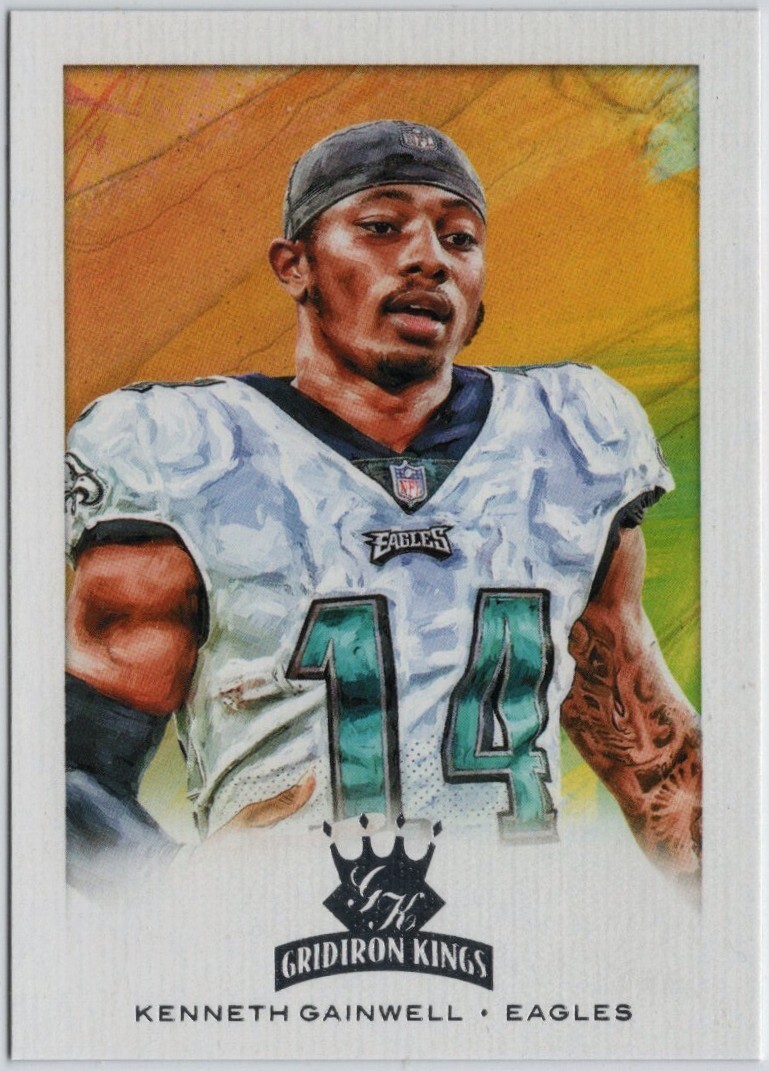 2021 Panini Chronicles Gridiron Kings Kenneth Gainwell Rookie Card #GK ...
