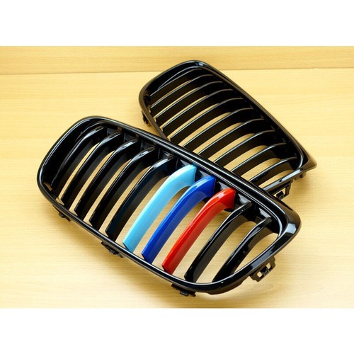 Fits For BMW 2-Series F45 F46 2014-2017 Front Kidney Grille M-color ...