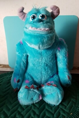 Disney Pixar Sully Talking Scully Plush Monsters Inc University Toy ...