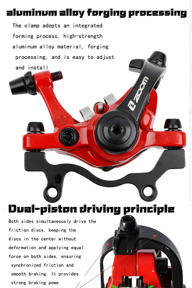 MTB Mechanical Disc Brake Caliper – Front/Rear – Fast Shipping from USA | eBay