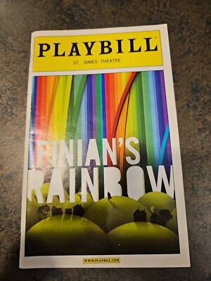 "Finian's Rainbow" Playbill December 2009 | eBay