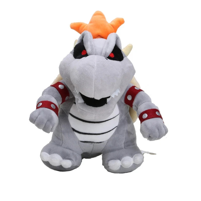 New Mario Bros Series 10" Dry Bowser Bones Koopa Plush Toy Doll Stuffed ...