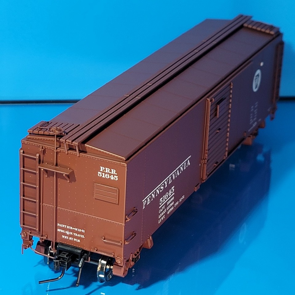 ATLAS 9756-2 "O" Pennsylvania PRR X-29 Box Car #51645 2-Rail - New | eBay