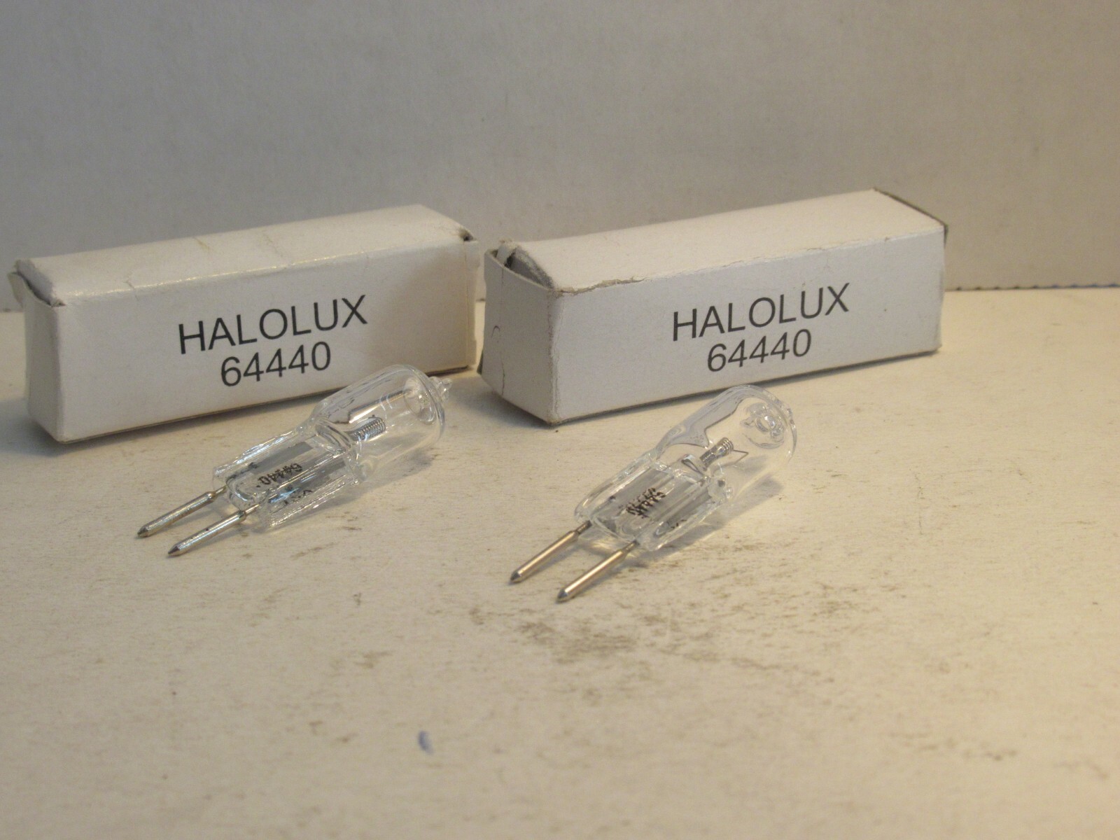 NEW (LOT OF 2) HALOLUX 64440 12V 50W BI-PIN LAMP | eBay