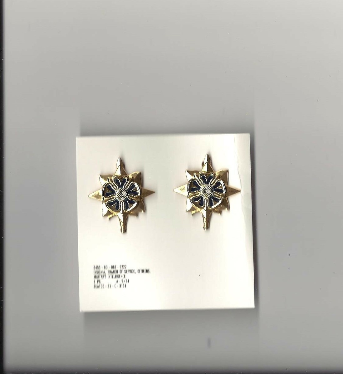 Military Intelligence Officer Insignia
