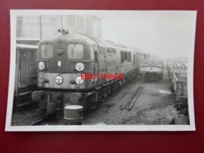 PHOTO BR DIESEL ELECTRIC LOCO NO 10203 AT DERBY WORKS | eBay UK