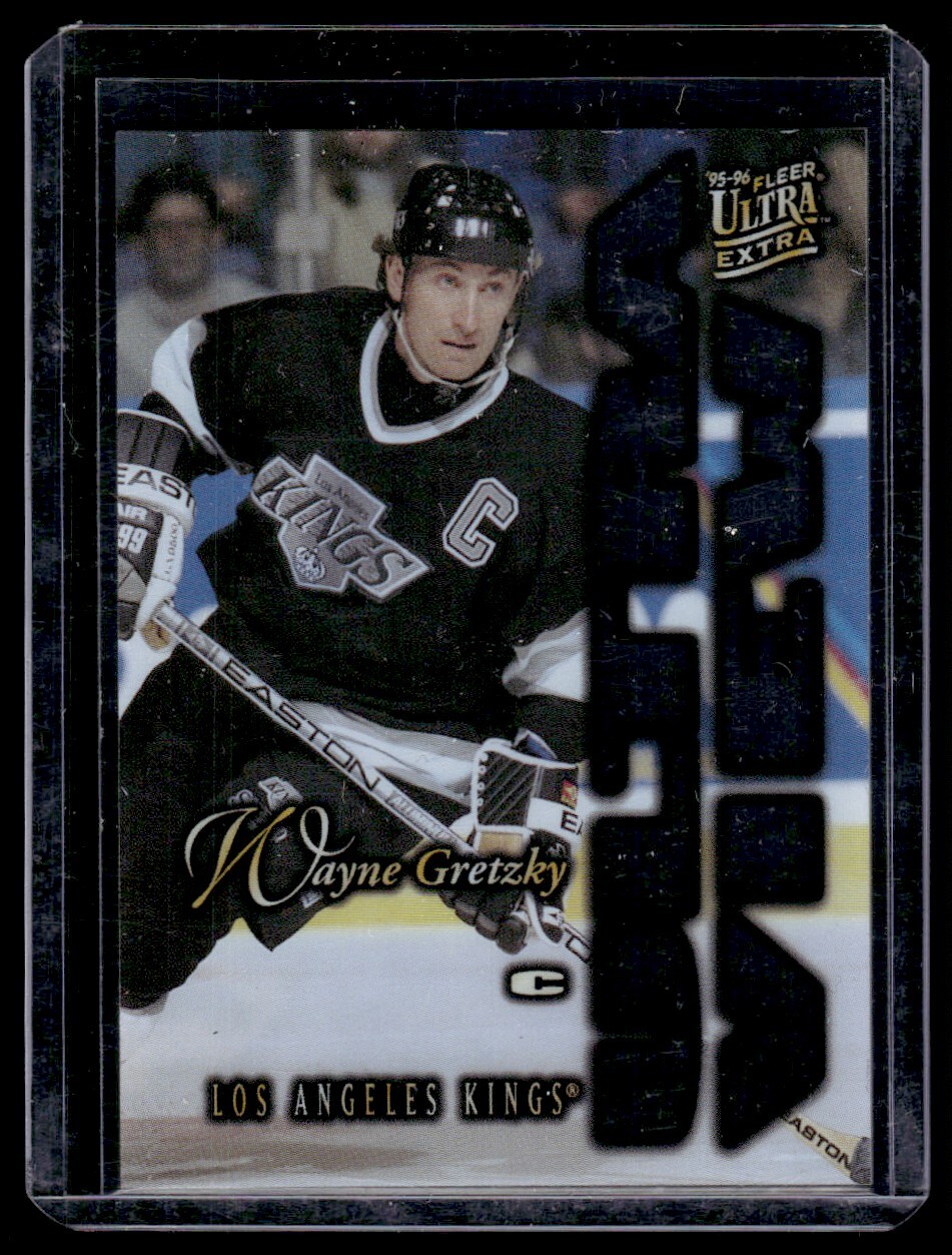 1995-96 Fleer Ultra Extra Ultra View Wayne Gretzky Anaheim Mighty Ducks ...