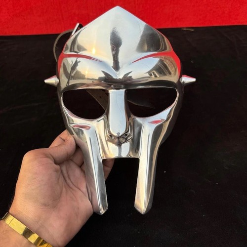 MF Doom Mask ~ Anti Rust & Mirror Finish Party Mask ~ Mad Villain ...