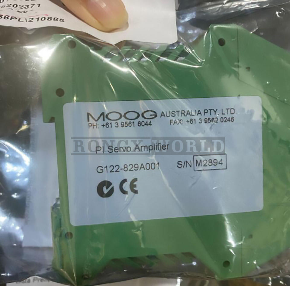1PCS MOOG P-I Servoamplifier G122-829A001 NEW Fedex or DHL | eBay