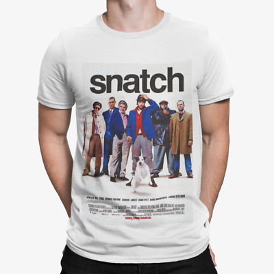 Snatch T-Shirt - Comedy Retro Cool 80s 90s Movie Film Funny Poster UK ...