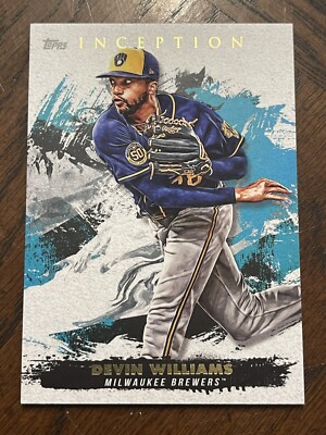 DEVIN WILLIAMS 2021 TOPPS INCEPTION BASEBALL #37 MILWAUKEE BREWERS | eBay