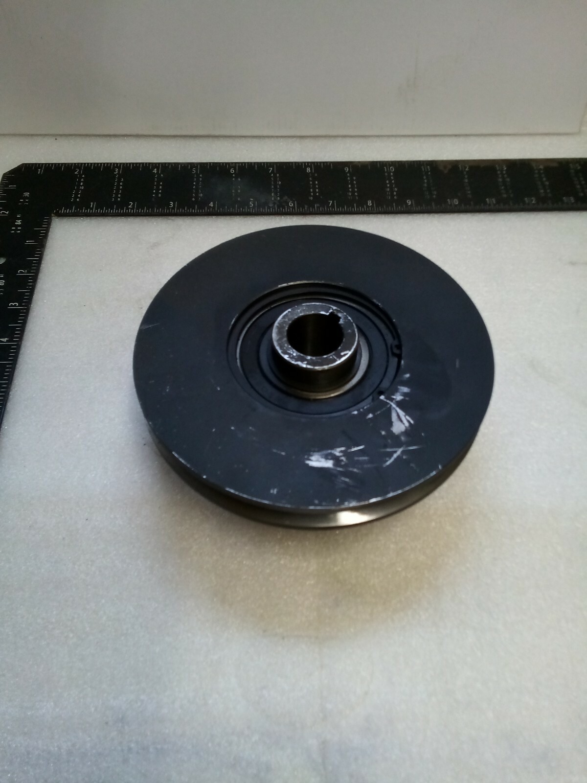 Centrifugal Clutch Single V Belt Plate Compactor 1" Shaft - 6-1/2 ...