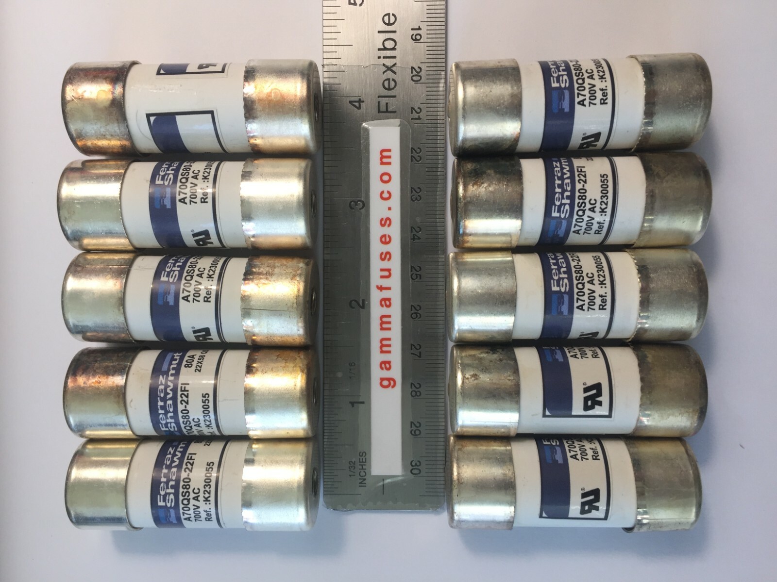 A70QS80-22FI FERRAZ 80AMP 22X58 FUSE WITH STRIKER AT ONE END K230055 | eBay