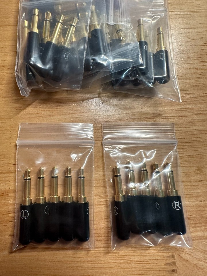 3.5mm Mono L+R Headphone connectors | eBay