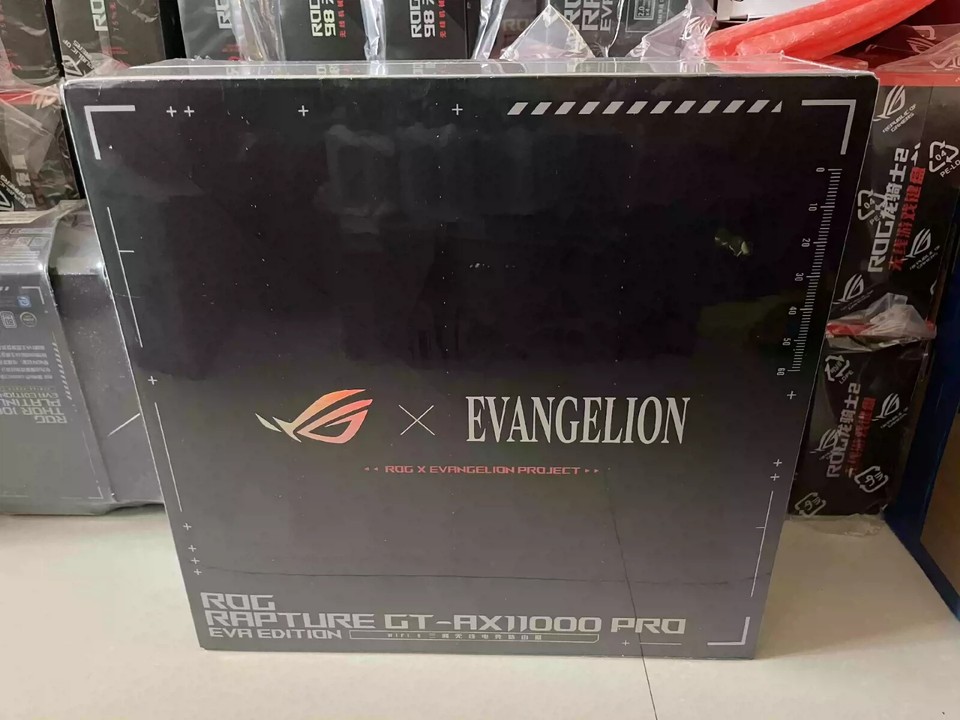 Asus ROG Rapture GT-AX11000 Pro EVA EDITION Ethernet Wireless Router ...