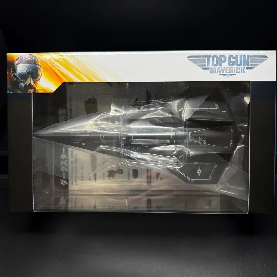 Bellfine 1/100 Scale Top Gun Maverick Darkstar Pre-painted Completed ...