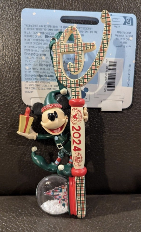 Disney Mickey Mouse Key 2024 Collectible Sketchbook Christmas Holiday ...
