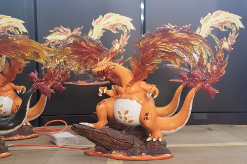 Mega Charizard DD Studio Resin Statue with led 1/100 42cmH | eBay