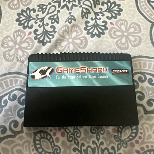 GAME SHARK Sega Saturn Game Enhancer Memory Cheats Codes Original ...