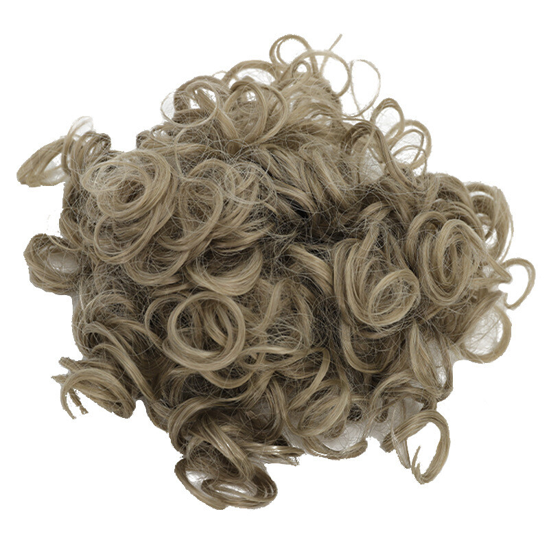 Women Curly Messy Bun Hairpiece Drawstring Clip in Curly Hair Piece ...