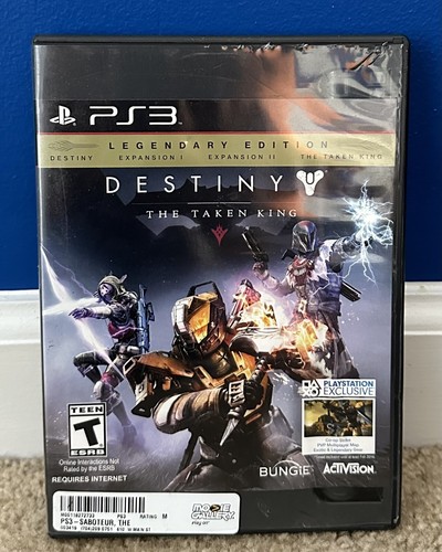 Destiny The Taken King Legendary Edition (Sony Playstation 3, 2015) PS3 | eBay